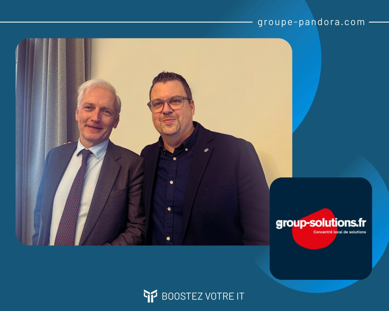 Le Groupe Pandora annonce l’adossement de Group-Solutions | Groupe Pandora